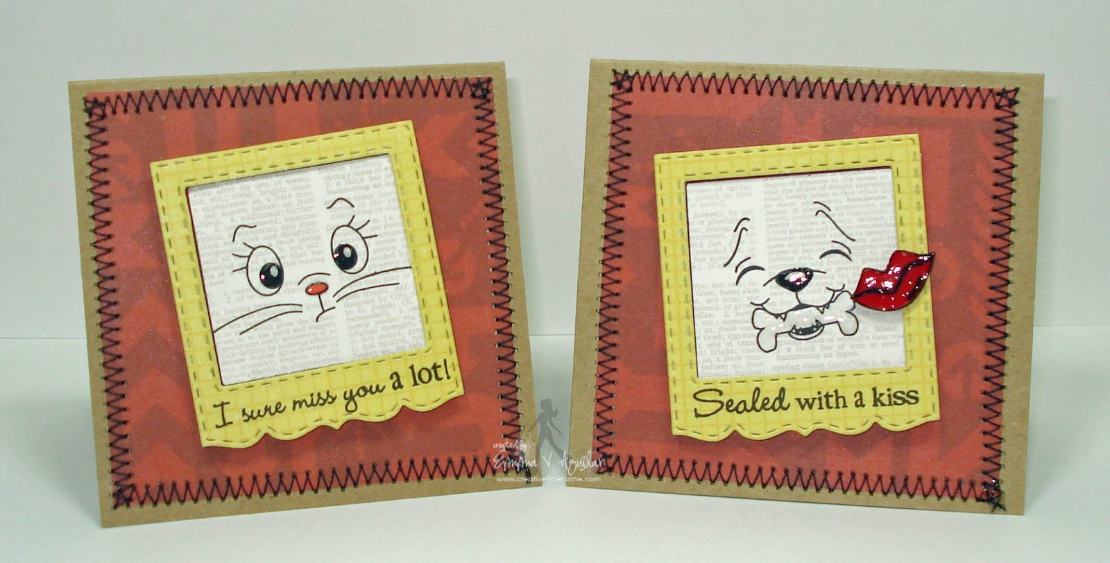 My Creative Time: Designer Challenge Thursday ~ CRITTER CARD CHALLENGE