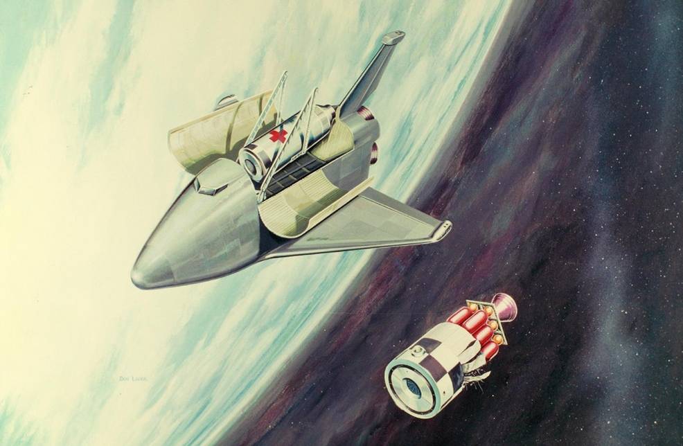 Space Shuttle Concept Art of the 1960s and 1970s ~ Kuriositas
