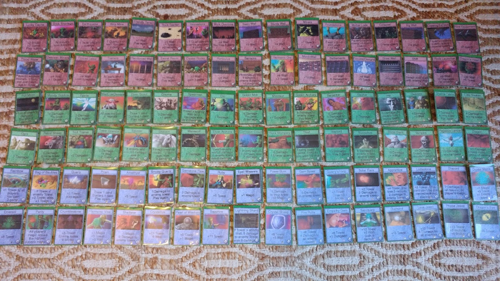 Feistygandhi Gaming: Homebrew Games Part 1: Arcomage