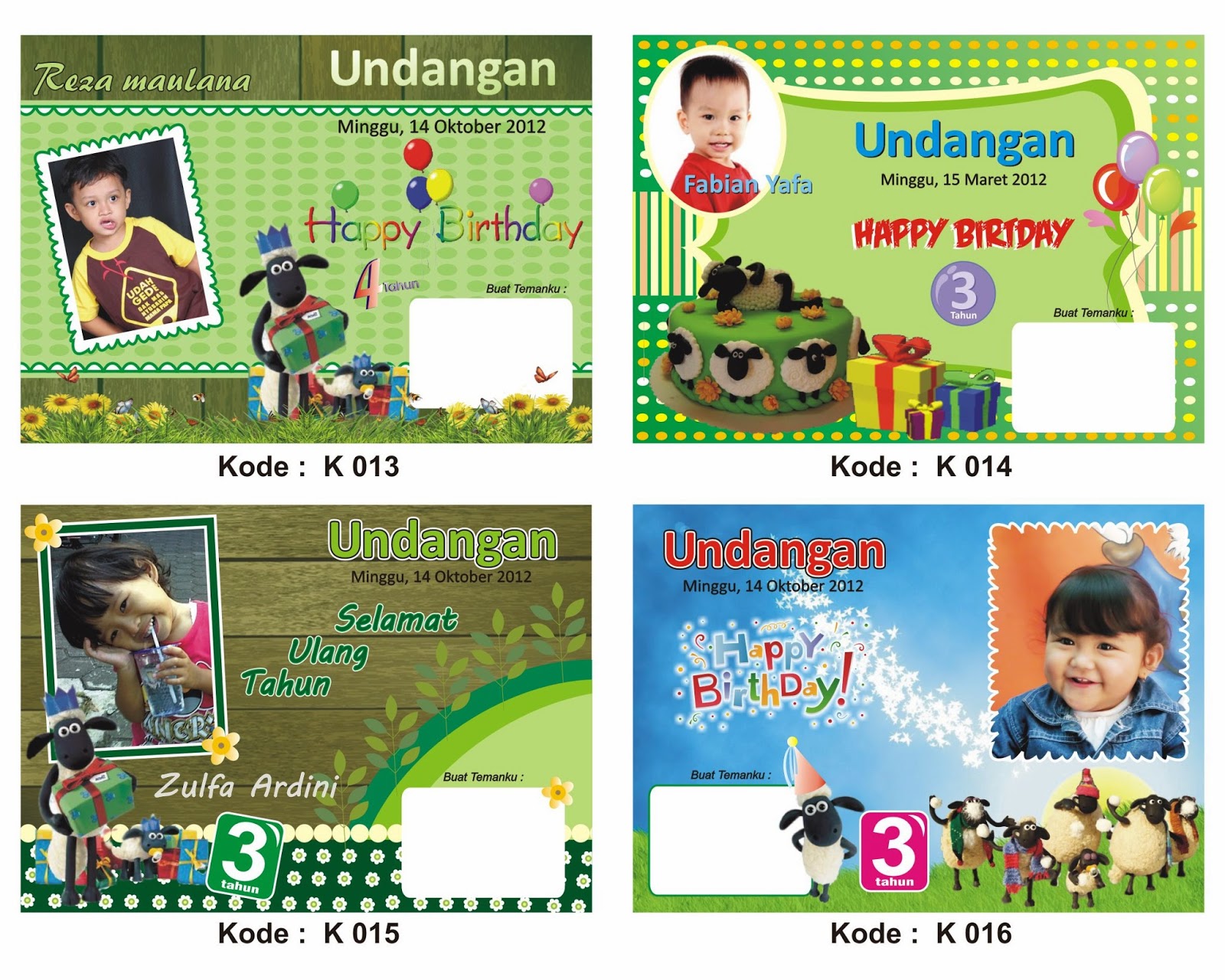 JUAL TEMPLATE BACKGROUND UNDANGAN ULTAH 0813 3519 7828: JUAL CD ...