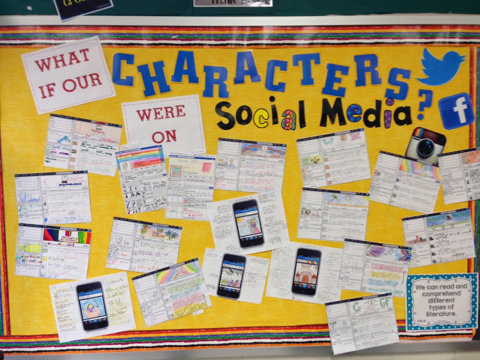 The Half Full Chronicles: What if our Characters were on Social Media?