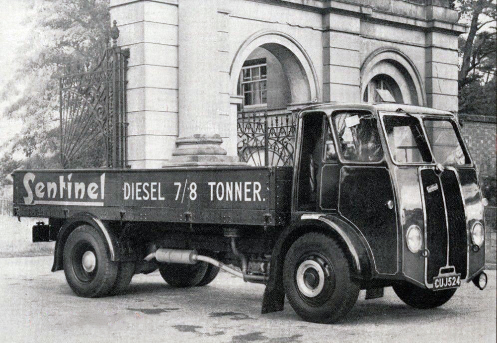 transpress nz: Sentinel truck, late 1940s