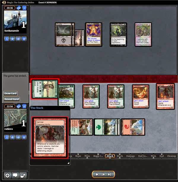 Magic the Gathering Adventures: [Modern] Red Green with Fetch Lands