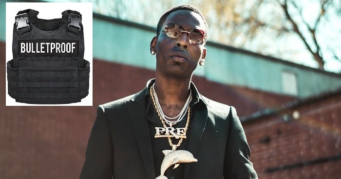 YOUNG DOLPH IS SELLING “BULLETPROOF” FLAK JACKETS FOR MERCH