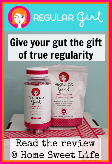 Home Sweet Life: Regular Girl Prebiotic Fiber & Probiotic Blend ~ Review