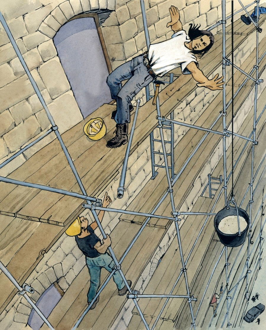 Company fined after worker falls from scaffolding. - Good to Go Safety Blog