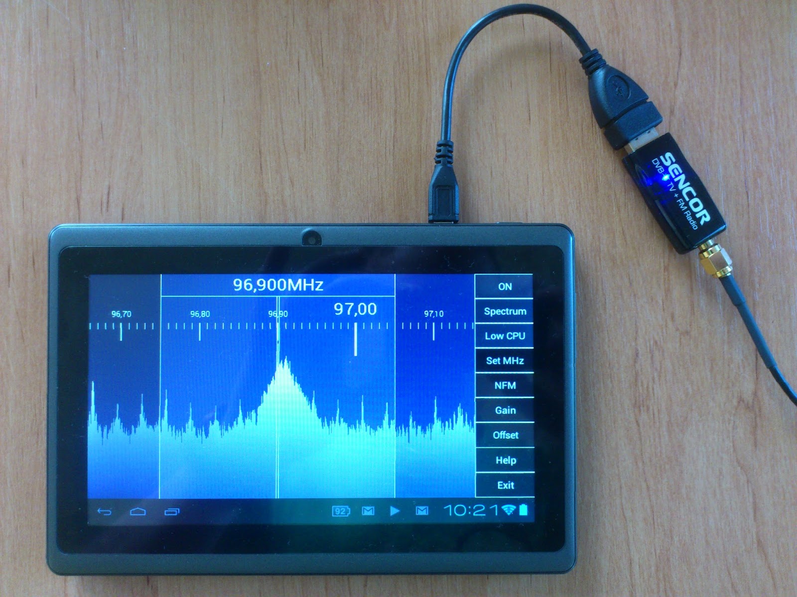 OK1CDJ's Blog: RTL-SDR a Tablet s Androidem