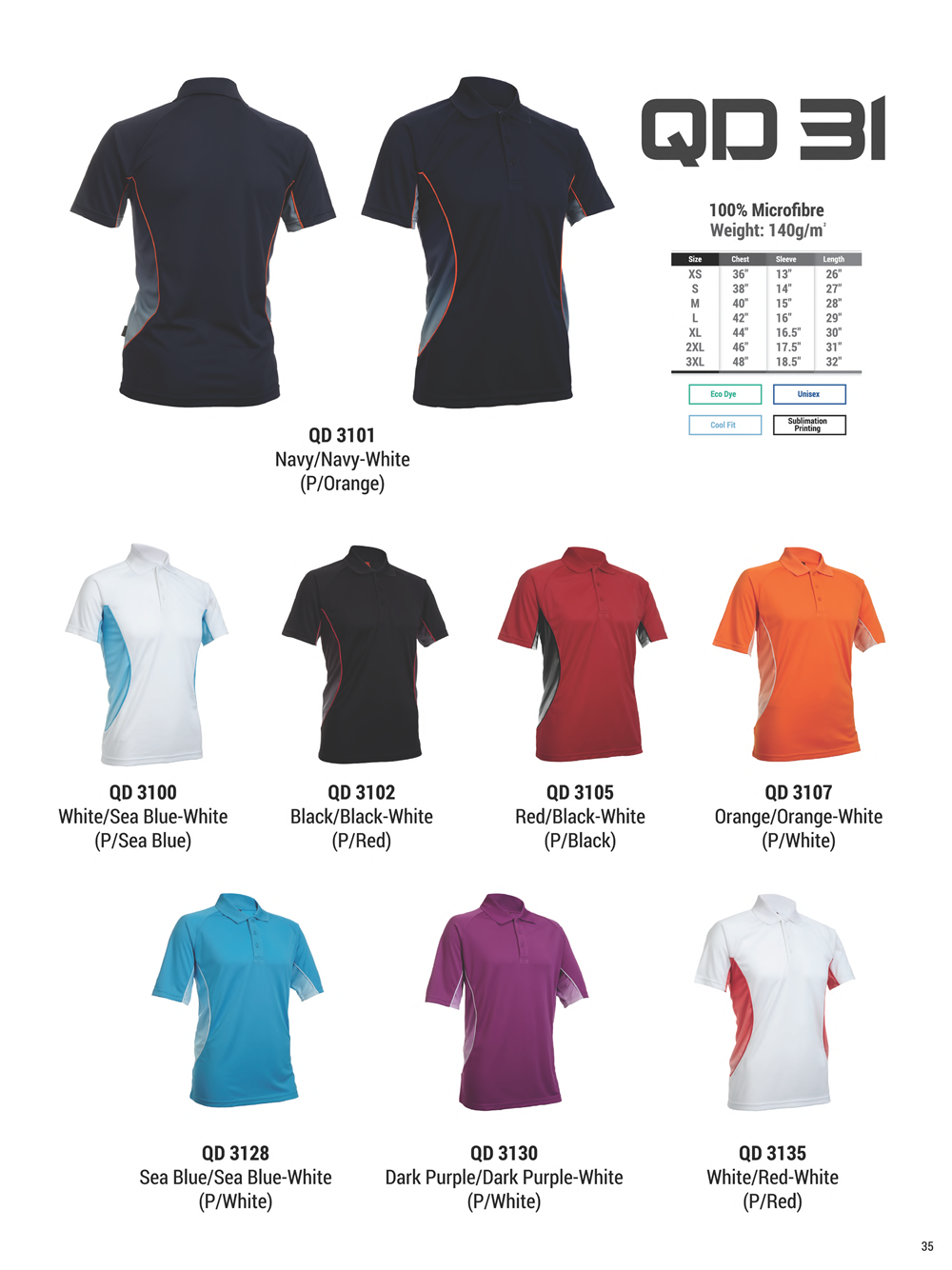 T-SHIRT QUICK DRY | Printing Baju Murah | Kedai Printing Baju ...