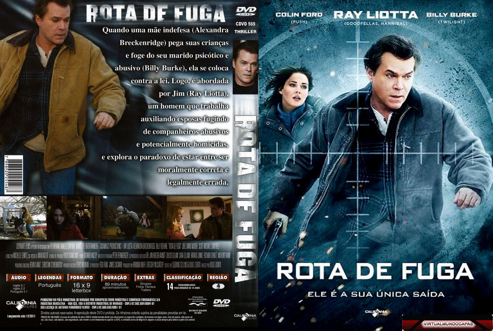 CAPA DO FILME-ROTA DE FUGA-2011 | VIRTUAL MUNDO CAPAS