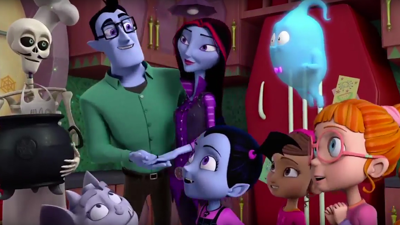 Vampirina, Disney Junior,Vampirina Hauntley, Vee, Oxana Hauntley, Boris ...