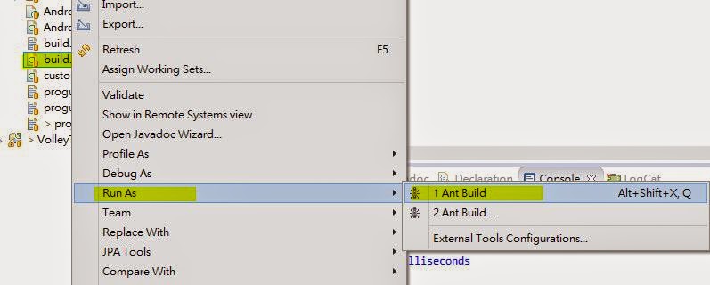 Eclipse 使用 Ant 產生 jar 檔