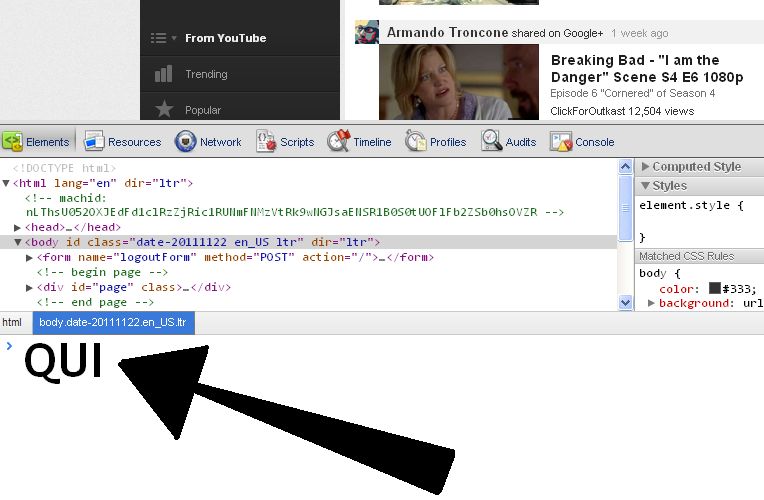 Drink!: Come avere la nuova home page di Youtube prima ancora che Youtube decida che voi ...