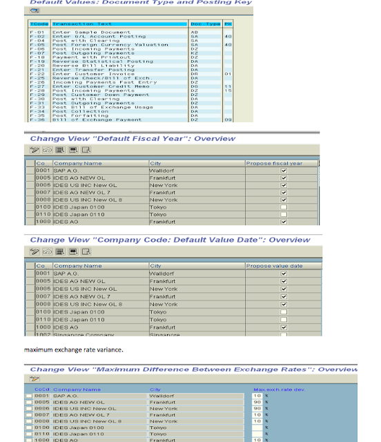 Knowledge on SAP: SAP FI- TFIN50- Book 1- Unit 4 - Posting Control