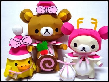 Papercraft Rilakkuma | ADANDROID
