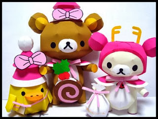 Papercraft Rilakkuma | ADANDROID