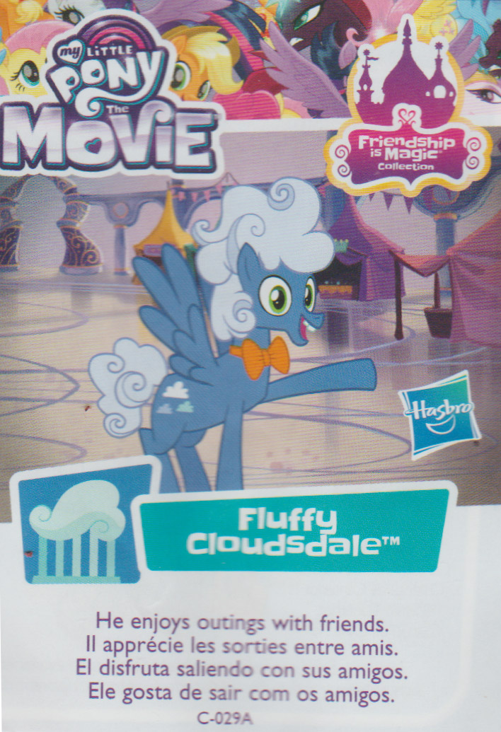 MLP Fluffy Cloudsdale Blind Bag Cards | MLP Merch