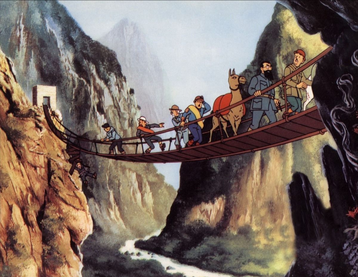 Tintin et le Temple du Soleil ( 1969 ) - Silver Scenes - A Blog for ...