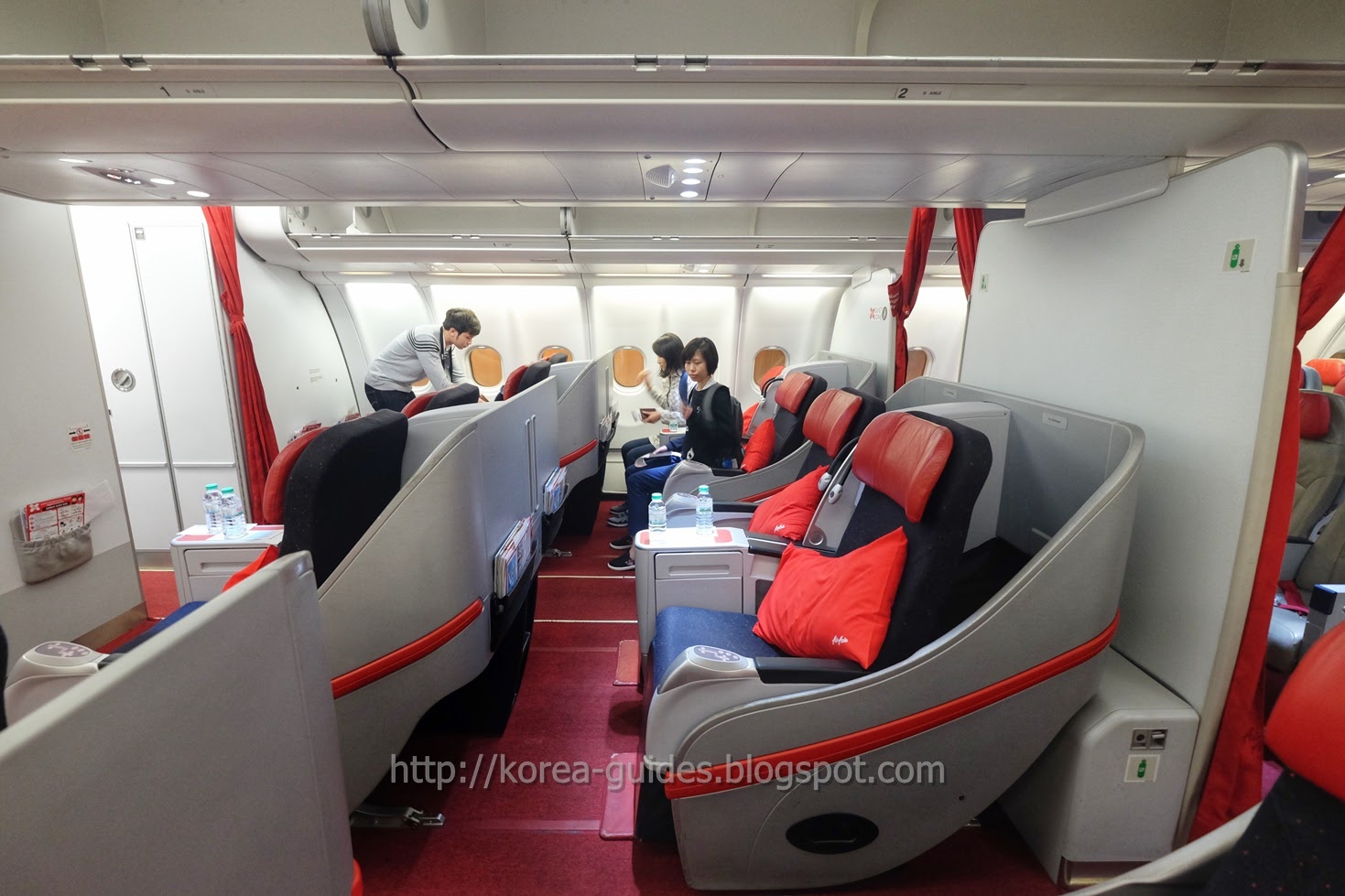 รีวิวสายการบิน Thai Airasia X ไปกลับชั้นธุรกิจ Premium Flatbed ดอนเมือง ...