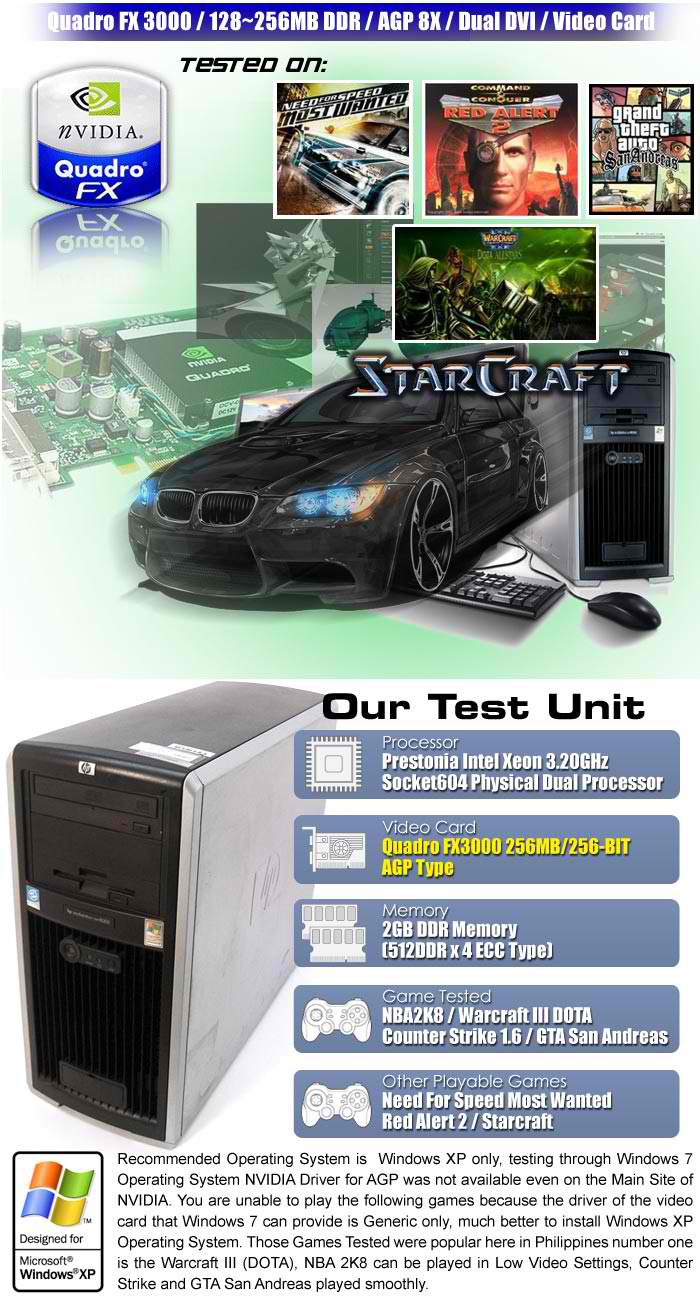 DUAL PROCESSOR HP Workstation XW8000 Intel Xeon Prestonia 3.06GHz x 2 ...