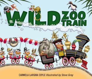 Inspired by Savannah: Cute Children's Book "Wild Zoo Train" by Carmela ...