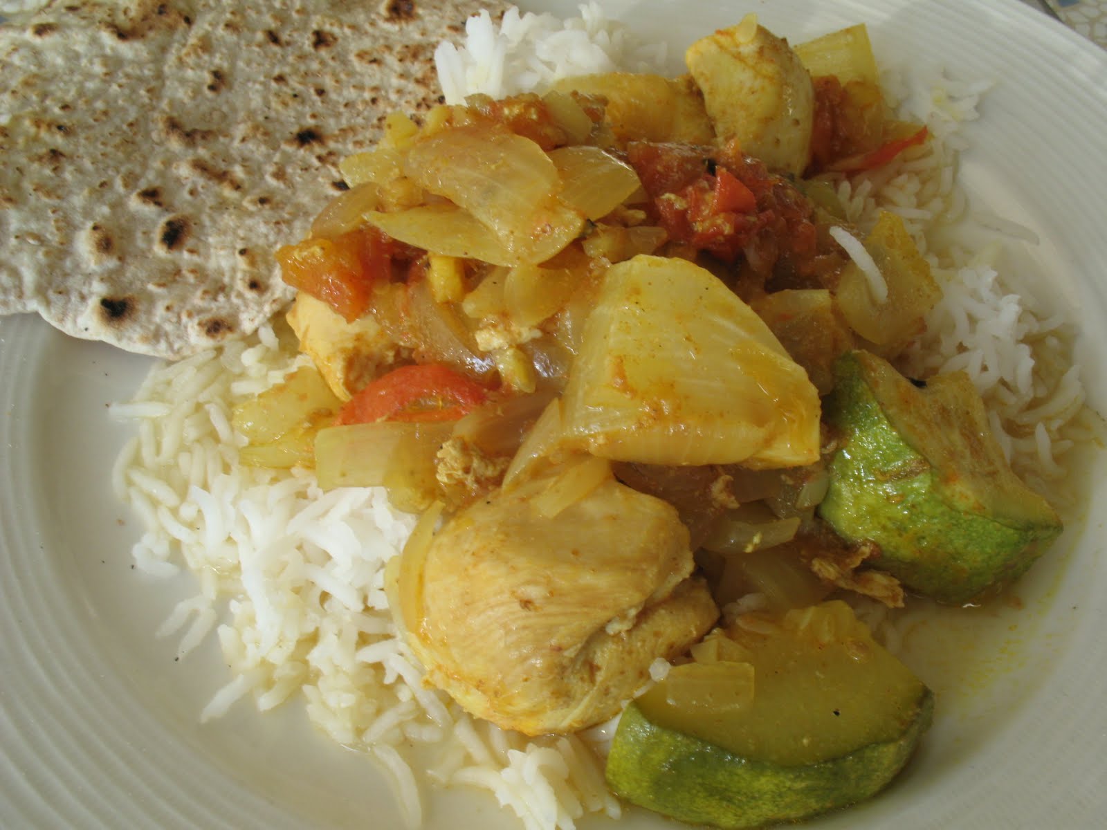 Anna's Table: Chicken Dopiaza with Mayan Heirloom Squash