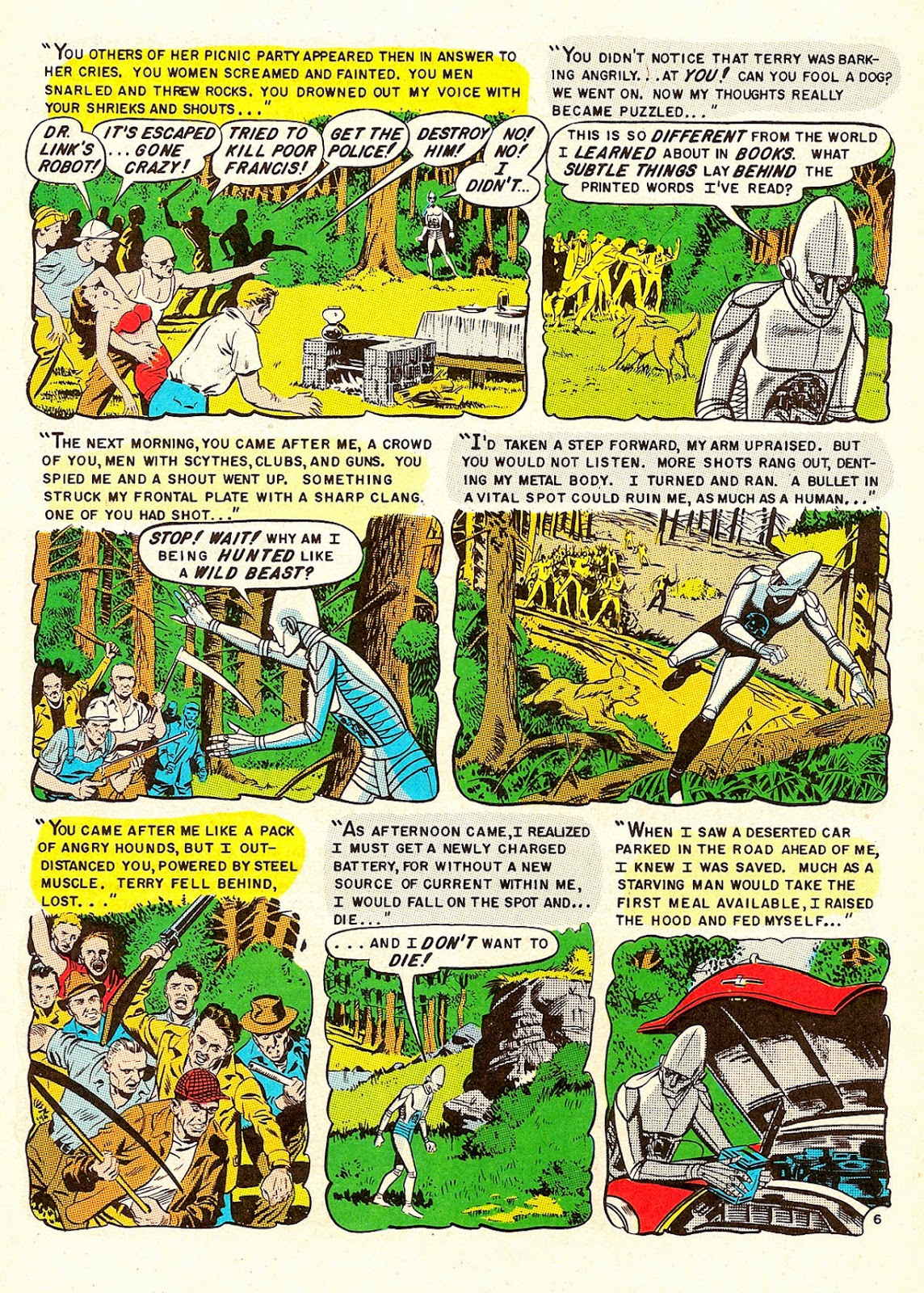 APOCOLYTE'S WORLD OF COMICS: ROBOT WEEK Day 2 - I, ROBOT and I, THE ...