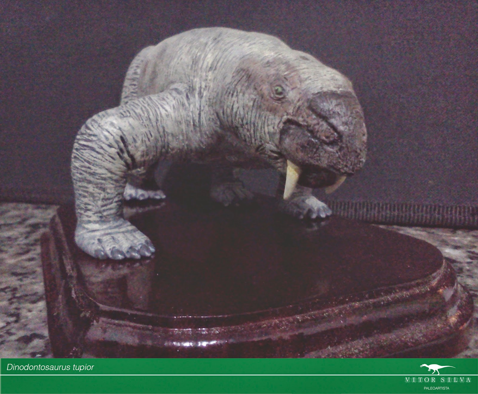 Vitor Silva - Paleoartista: Dinodontosaurus - Paleo Brasil