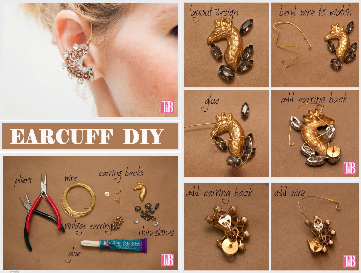 10 Extremely Unique Pieces Of DIY Earcuffs - ABCDiy
