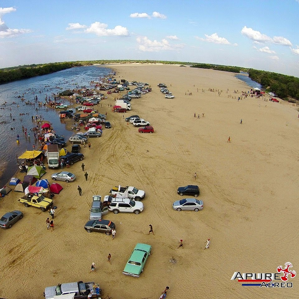 APURE: Como llegar al balneario de playa de agua dulce “La Macanilla ...