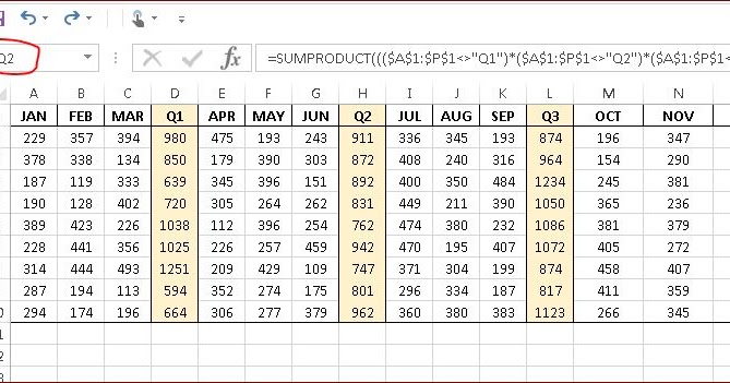 How to Find the Sum based on Multiple Criteria using SUMPRODUCT ...
