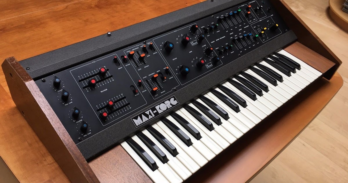 MATRIXSYNTH: Korg MaxiKorg / 800DV / Univox - Vintage Synthesizer w/ CV ...