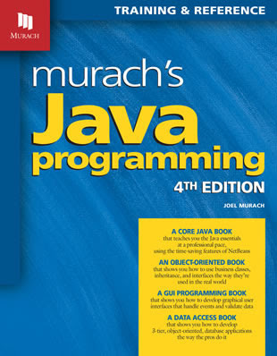 Murach’s Java Programming - 4th Edition | DEVELOPER EBOOKS