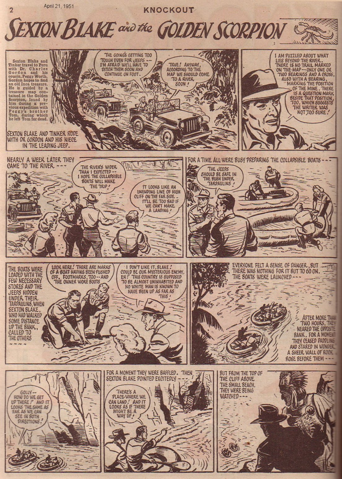 Yesterday’s Papers: Sexton Blake Knockout Comics