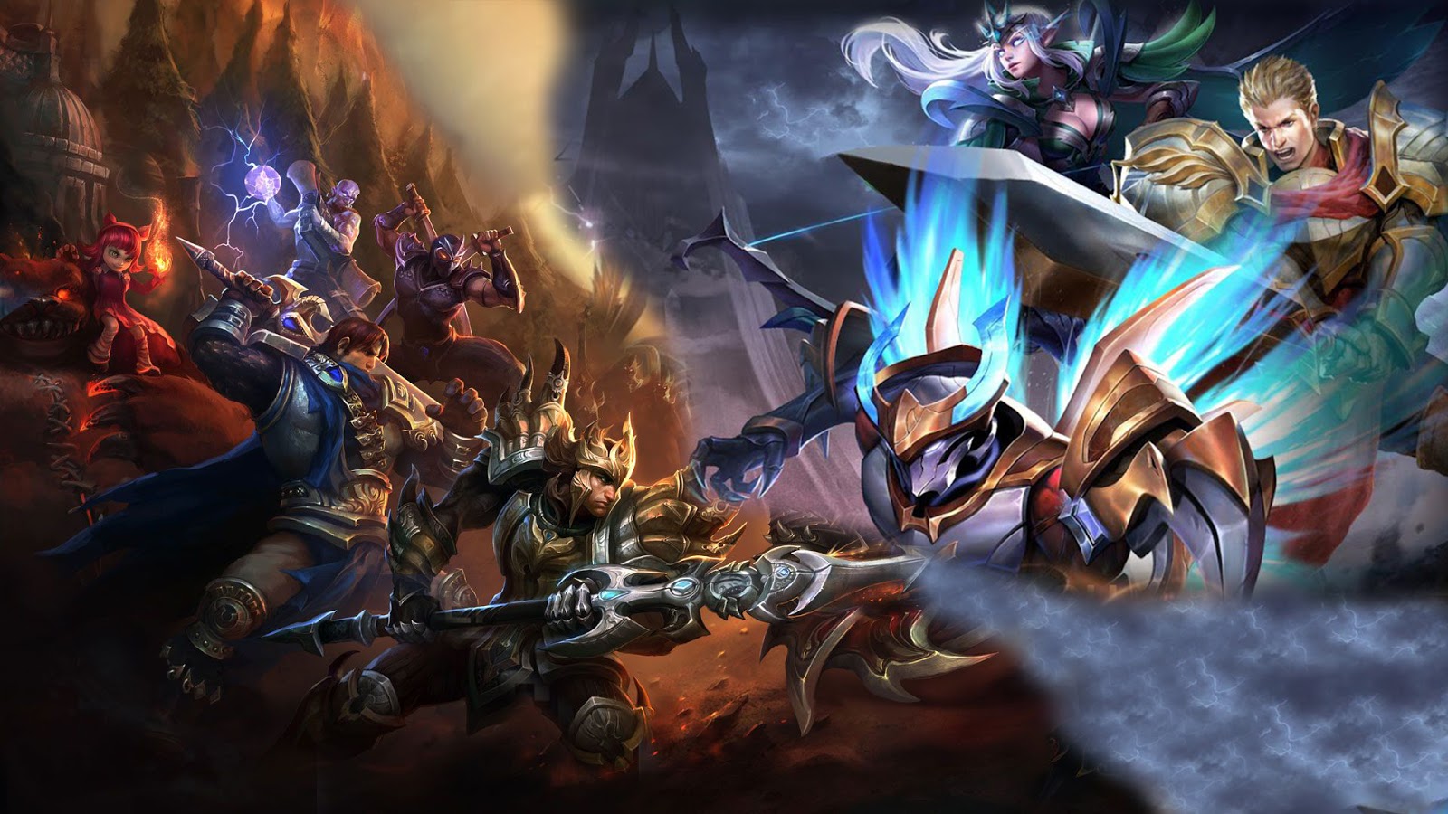 La diferencia entre Arena of Valor (AoV) y League of Legends (LoL)