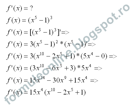 Functii derivabile exercitiu rezolvat 38 - formuleonline