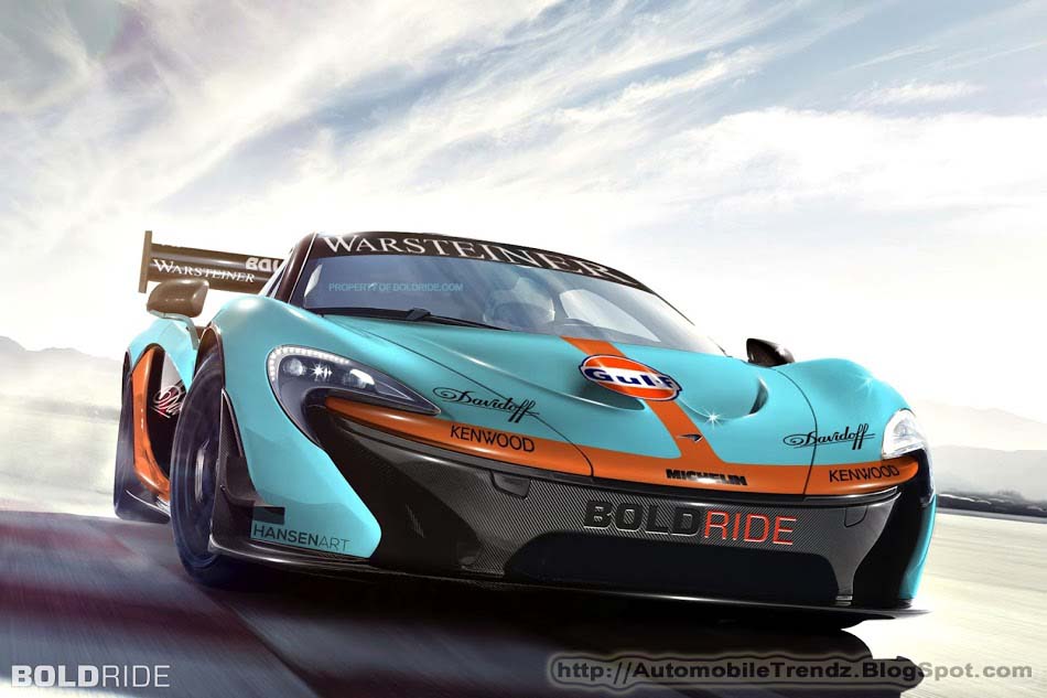 Automobile Trendz: McLaren P1 Race Car