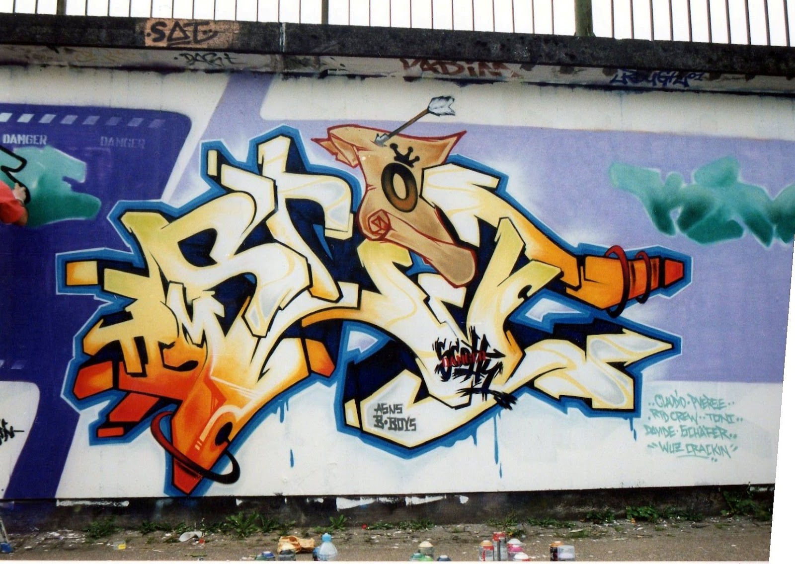 Trewolution Spraycan: Sir Scotty TPM Crew Breackdancer Graffitiartist ...