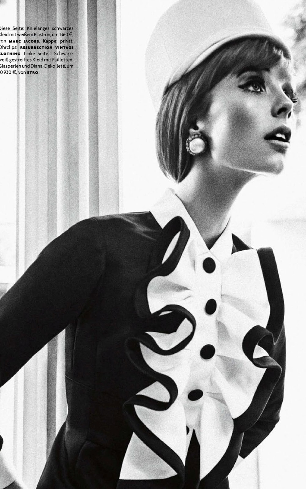 Fashion Show: Edie Campbell | Sebastian Kim | Vogue Germany March 2013