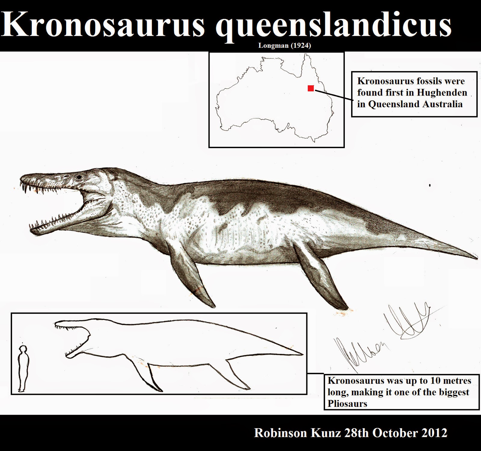CRIATURAS Y HUMANOIDES: EL "KRONOSAURUS QUEENSLANDICUS"