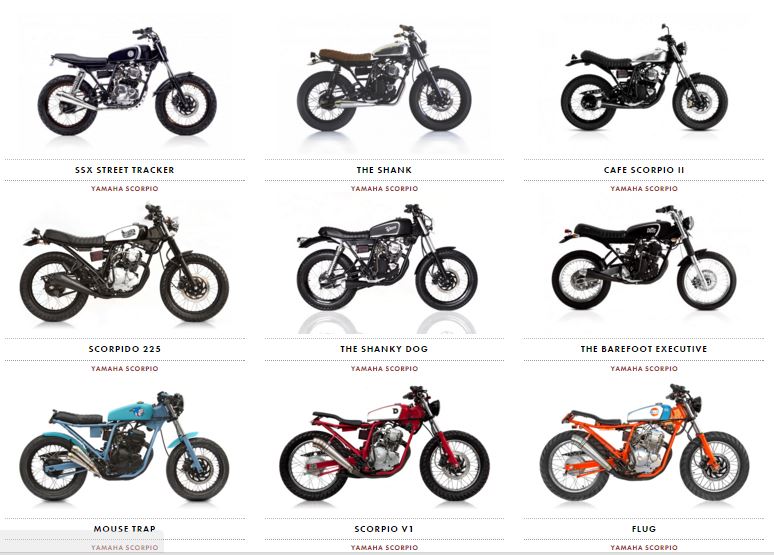 Cool Modified Motorcycles: Modified Yamaha Scorpio 225 by Deus Ex Machina