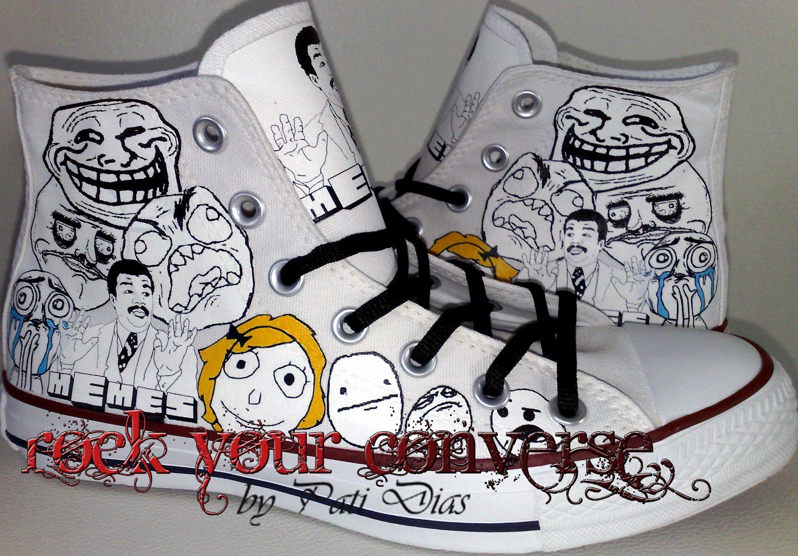 Converse All Star Customizado - Rock Your Converse!: Você sabe o que ...