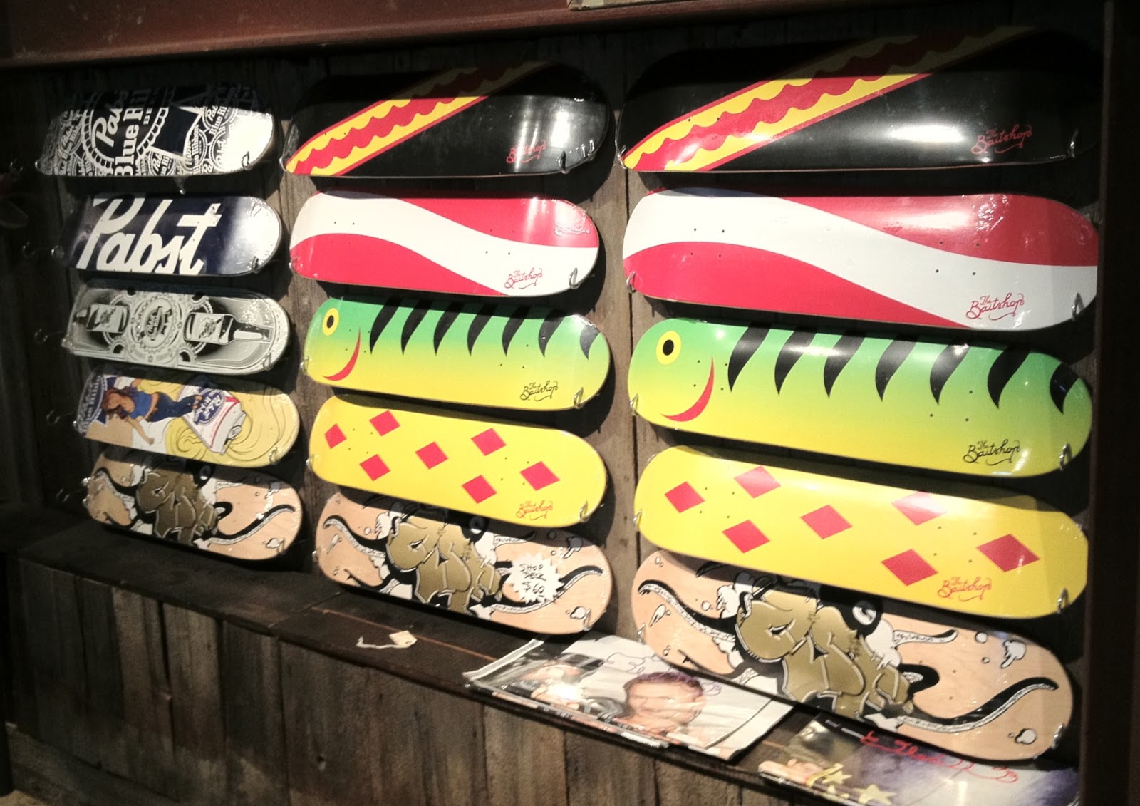 OASIS SKATEBOARD FACTORY: Featured on the racks at The Baitshop this ...