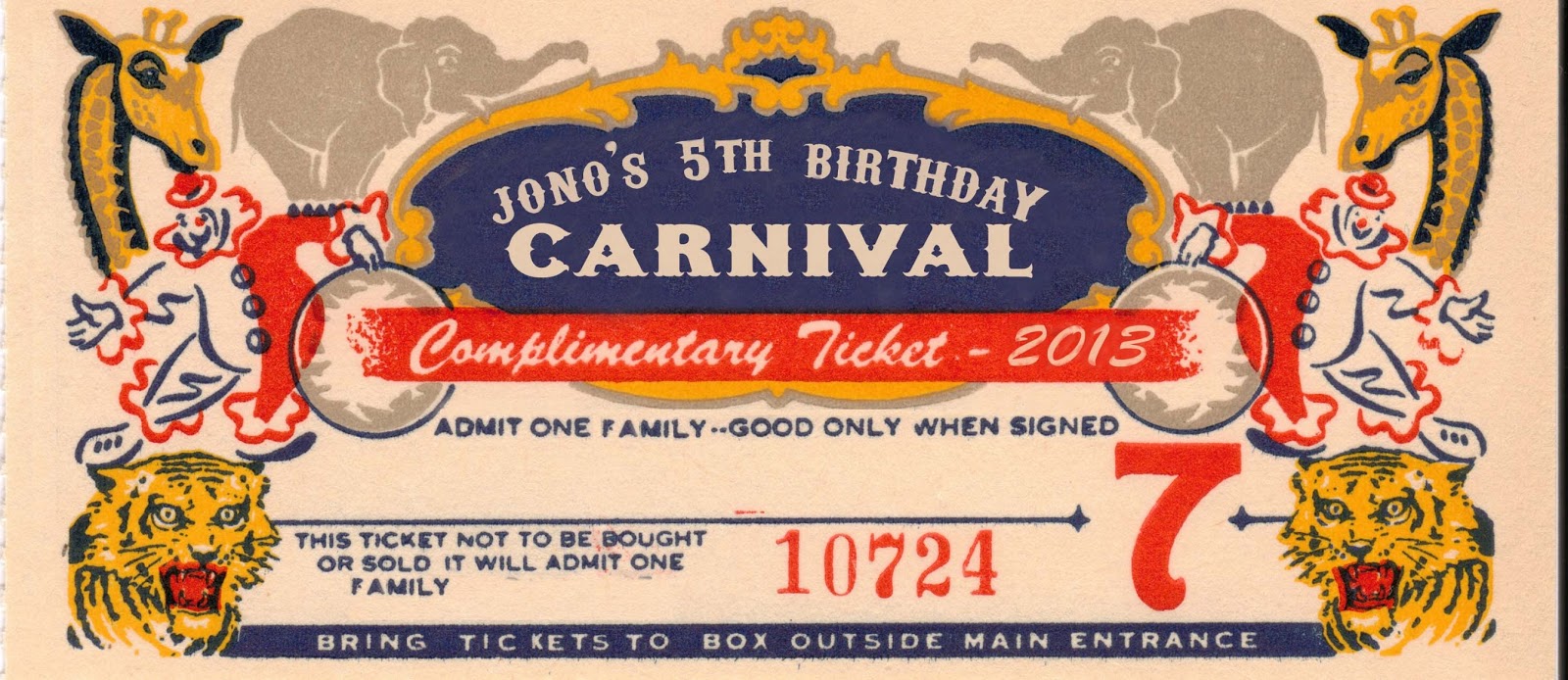 Great Fun etc: Carnival Party Prep and Printables