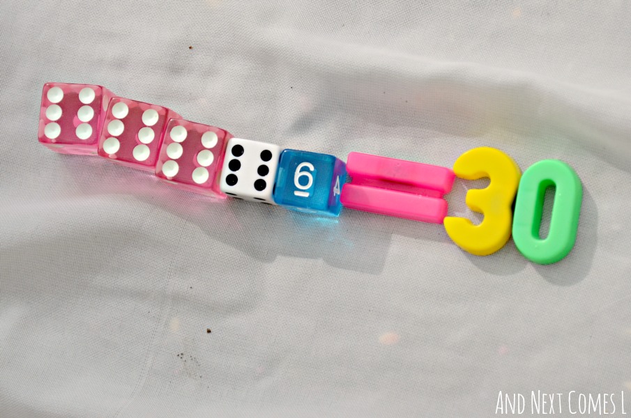 Reggio-Inspired Preschool Math Tray | And Next Comes L - Hyperlexia ...