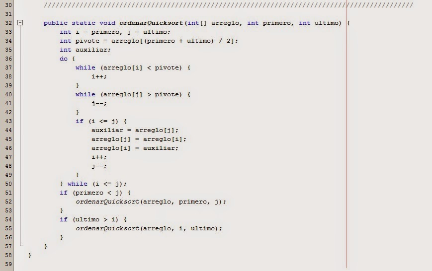 Estructura de Datos: Método de Ordenamiento QuickSort Estructura de Datos: Método de Ordenamiento QuickSort