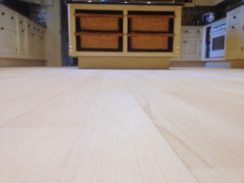 Maple floor sanded and white oil finish applied ~ Art of Clean - UK ...