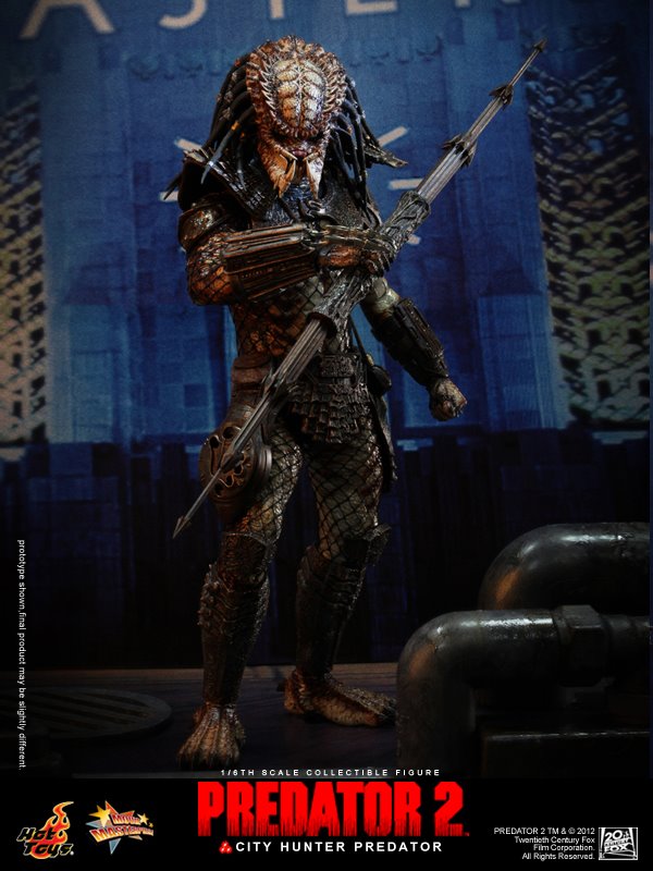 toyhaven: Preview Hot Toys Predator 2: 1/6th scale City Hunter Predator ...
