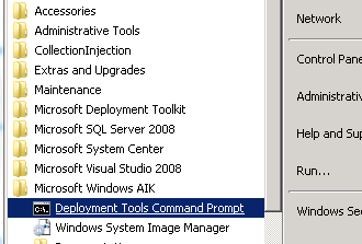 Venu Singireddy's blog: Creating a Custom boot wim for task Sequence
