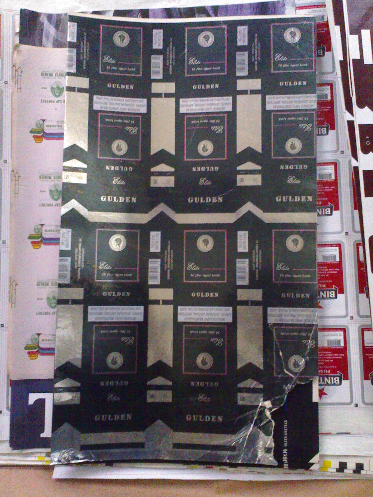 antikmurah123: Kemasan Rokok GULDEN Elite isi 16 batang - Uncut