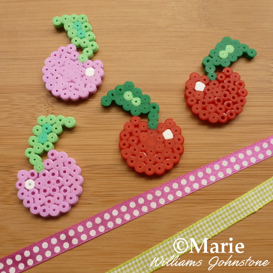 Cute Cherry Perler Bead Pattern Tutorial